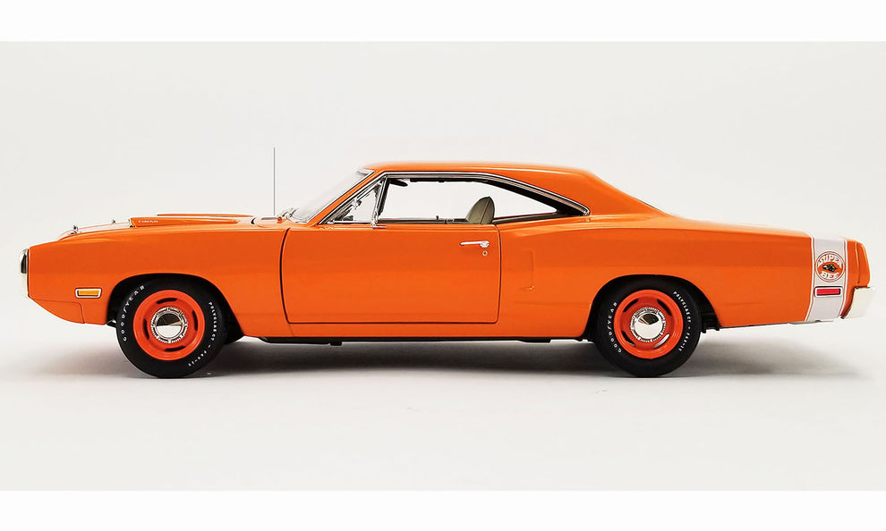 GMP 1:18 Scale 1970 Dodge Super Bee Go Mango – Desktop Muscle Cars